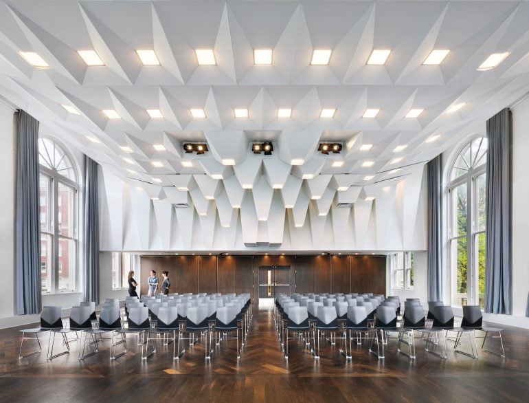 LTL Architects Sculpts Futuristic Ceiling at Historic Columbia ...