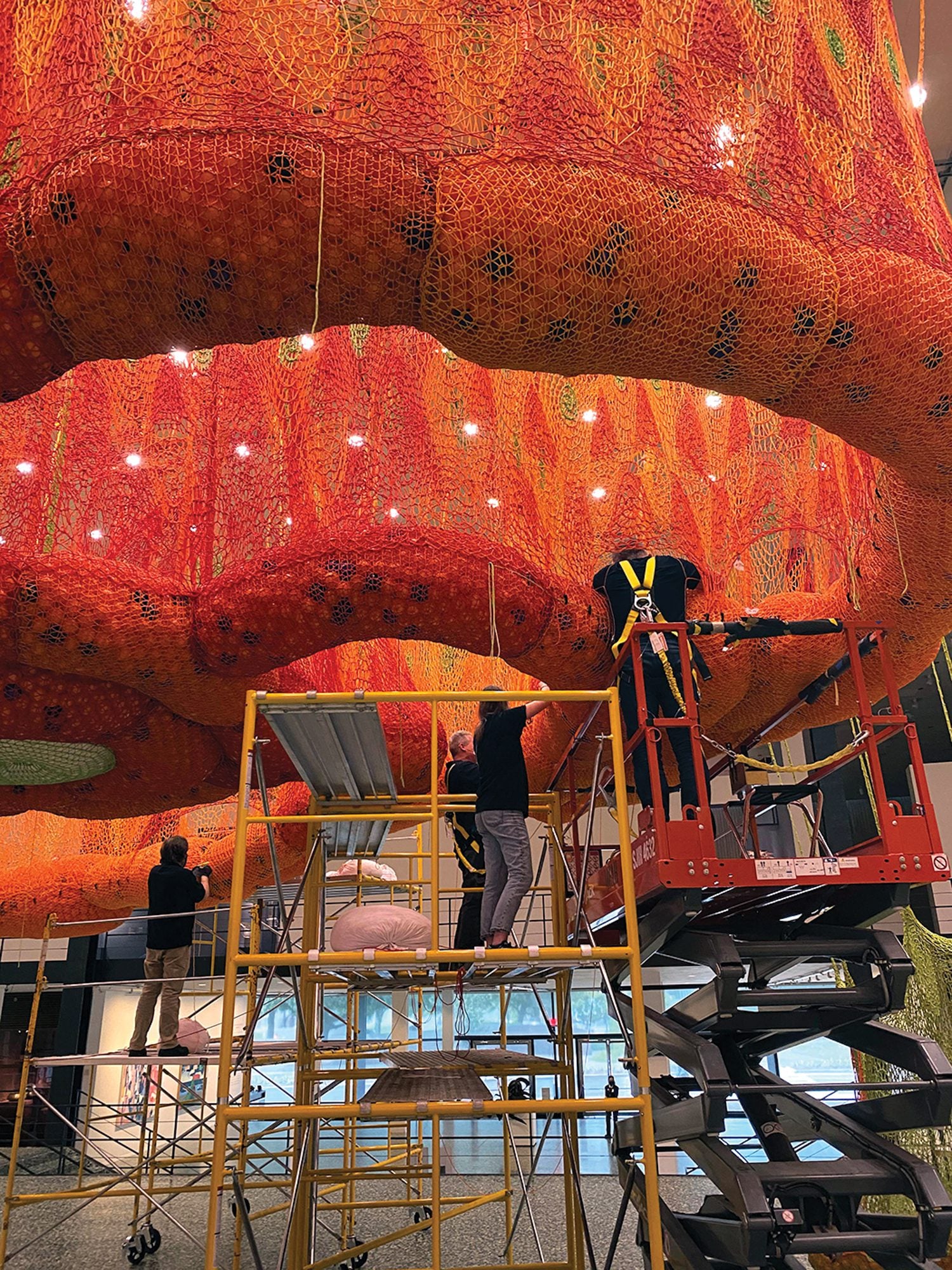 Ernesto Neto's Houston Installation Winds Visitors Through Nature ...