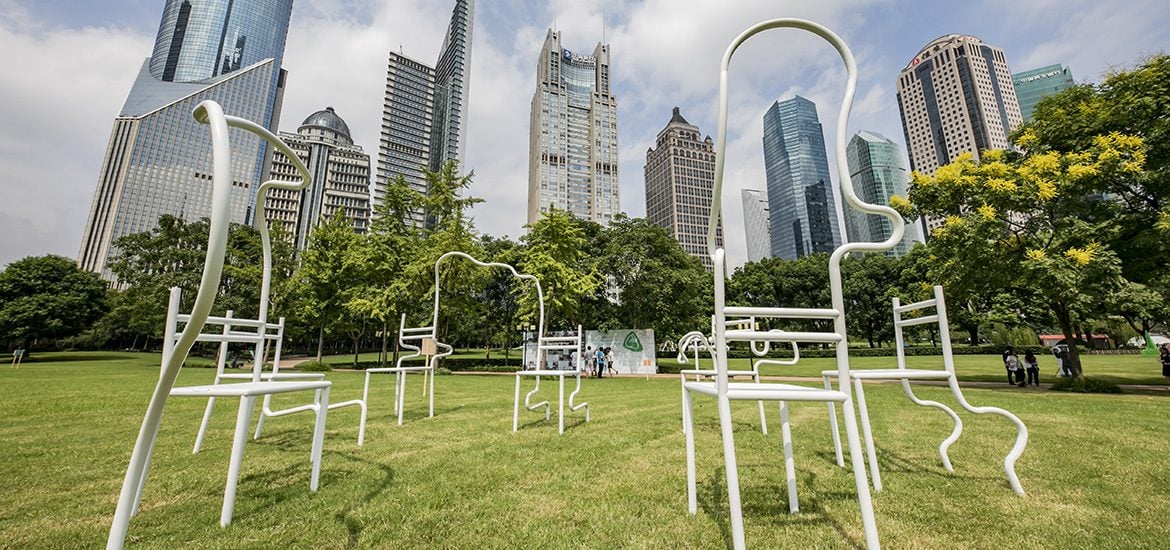 Hongtao Zhou Debuts “Growing Chairs” Installation in Shanghai ...