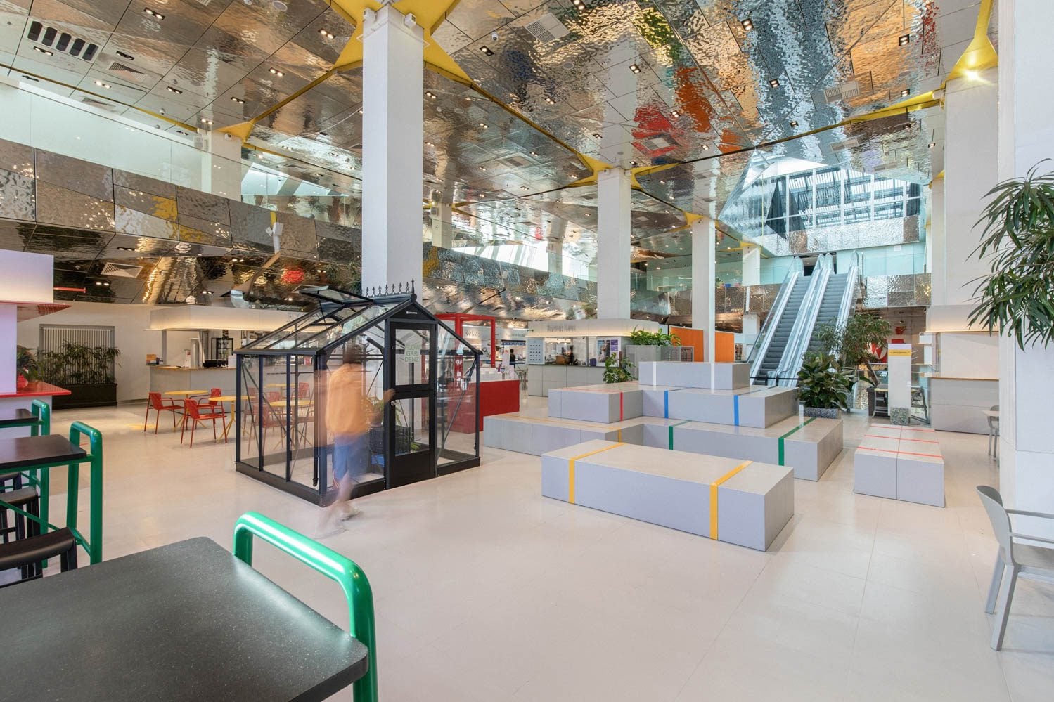 Blockstudio’s Colorful Briket Market Enlivens a Moscow Shopping Mall ...
