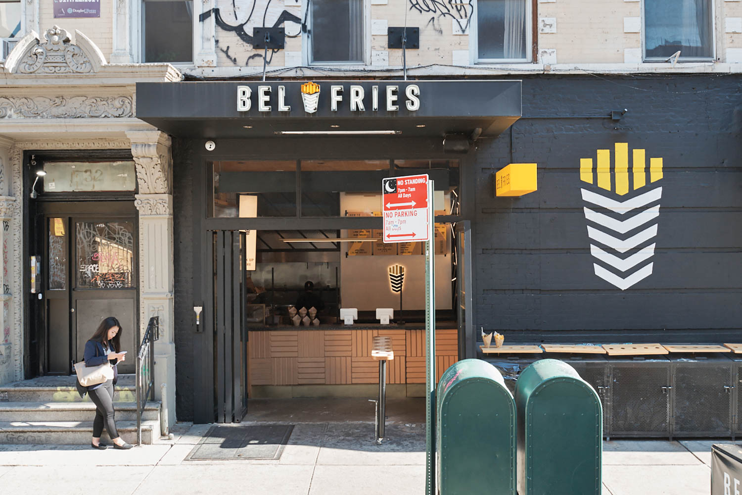 Crème Conceives of Signage and Graphics for an Artisan Belgian Fry Shop ...
