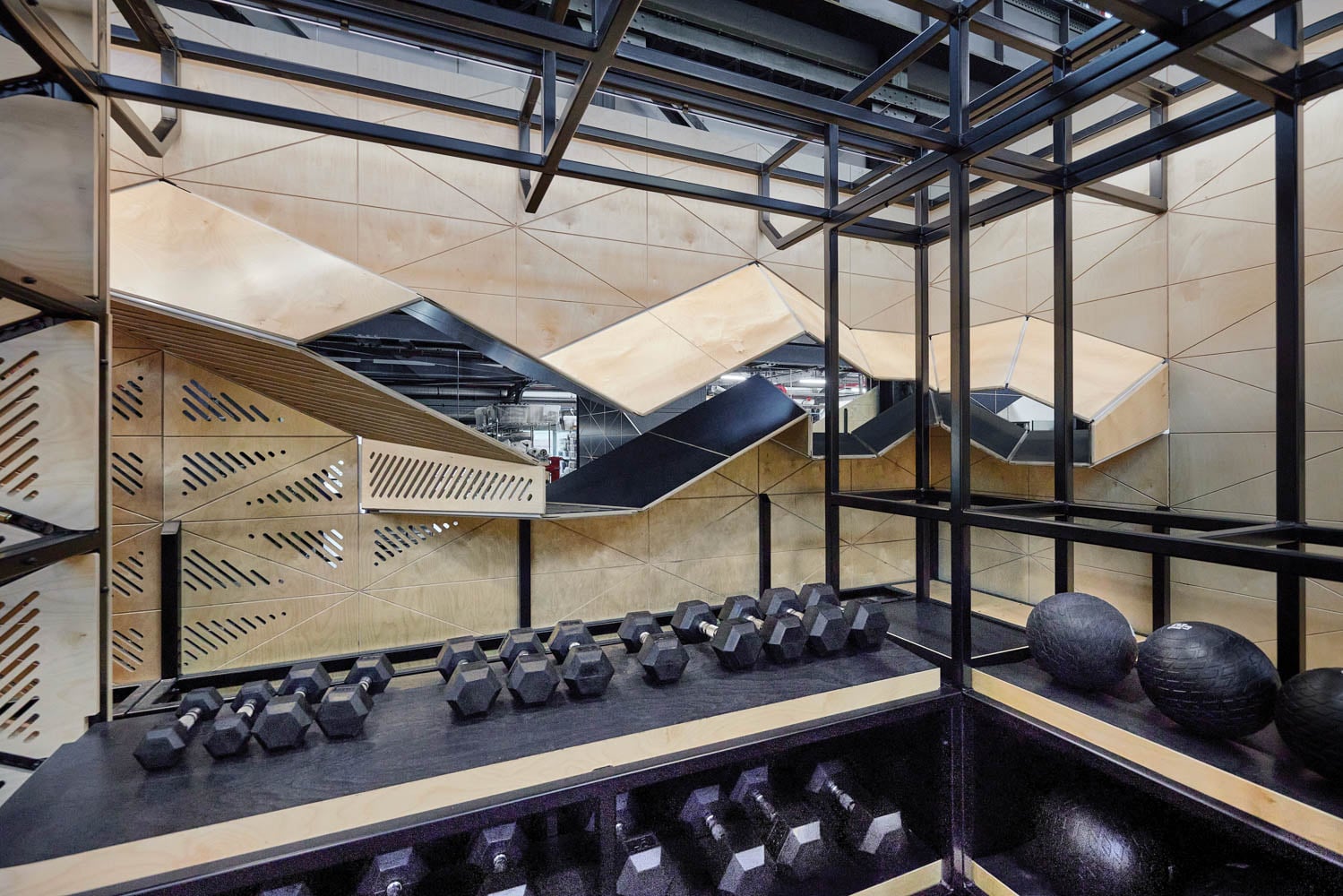 Camber Studio Designs an Exercise Center Fit for a General