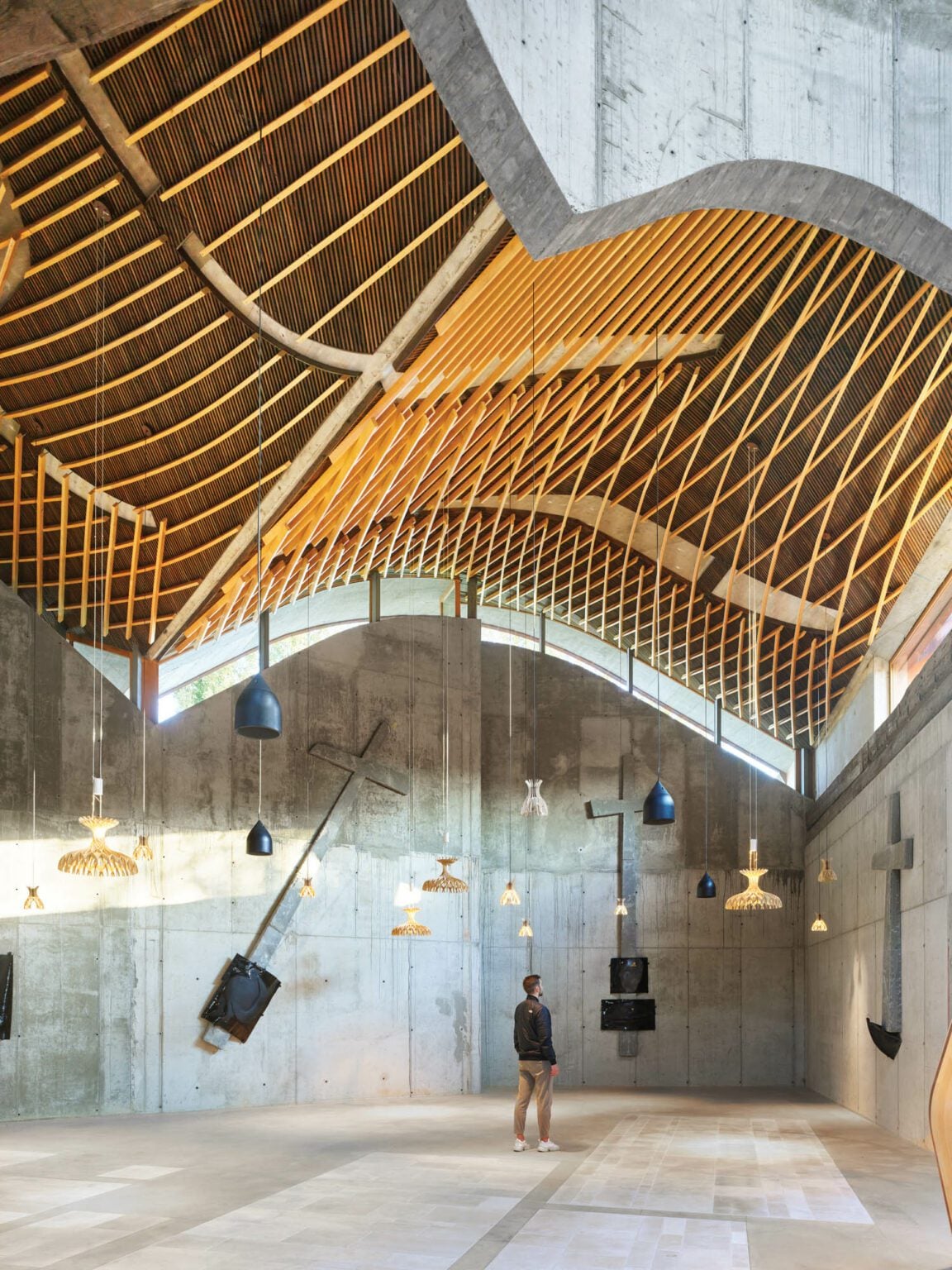 Benedetta Tagliabue-EMBT Designs a Contemporary Church in Northern ...