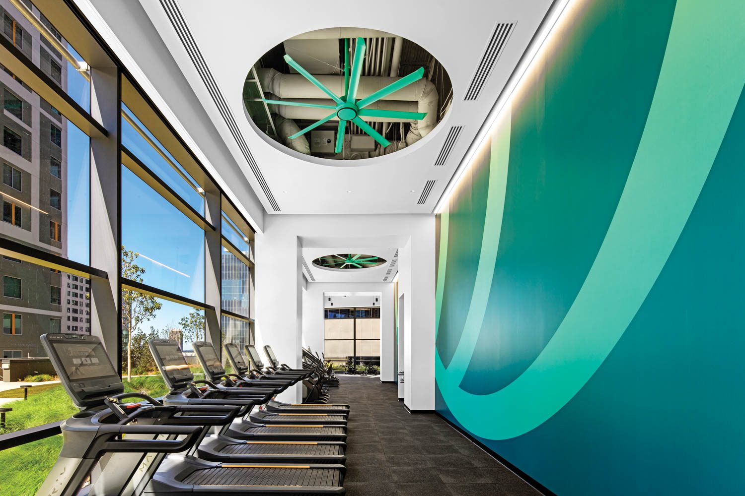 HOK Creates a Streamlined Office for a Freight Rail Operator in Atlanta ...