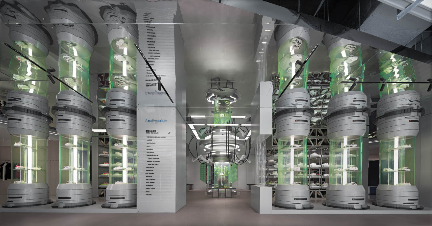 All Design Studio Takes Retail Design into the Future With This Shoe ...