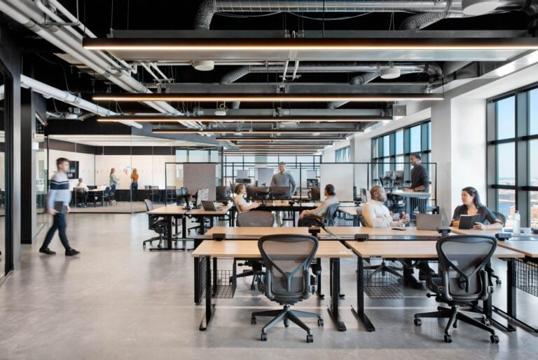 Gensler Designs a Multi-Faceted Office for Verizon in Boston - Interior ...