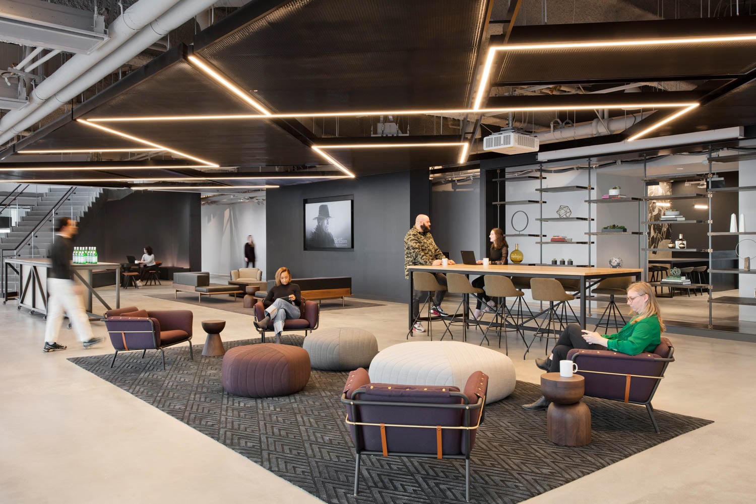Gensler Designs a Multi-Faceted Office for Verizon in Boston - Interior ...