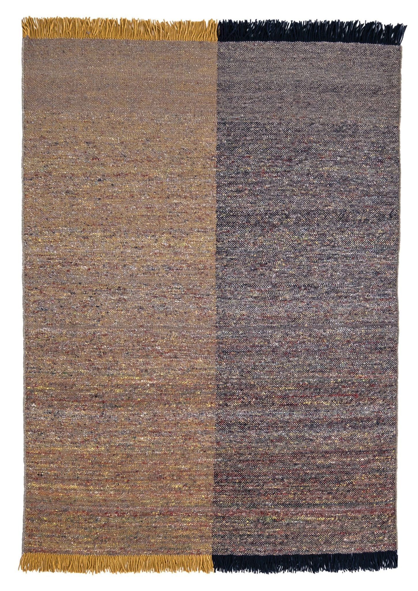 Nanimarquina Transforms Wool Waste into Marbled Rugs - Interior Design