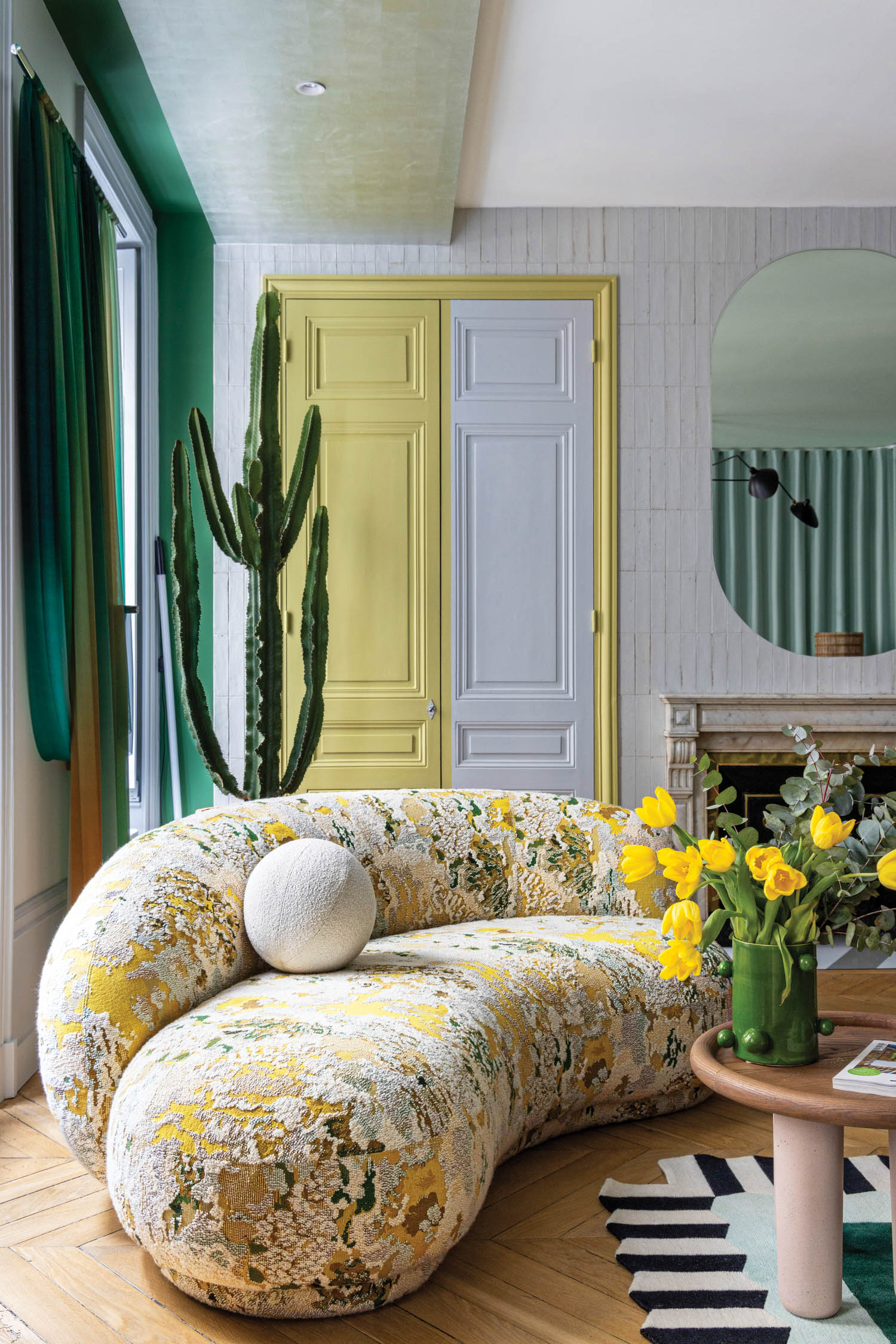 Inside the French Apartment of Claude Cartier Studio's Founder