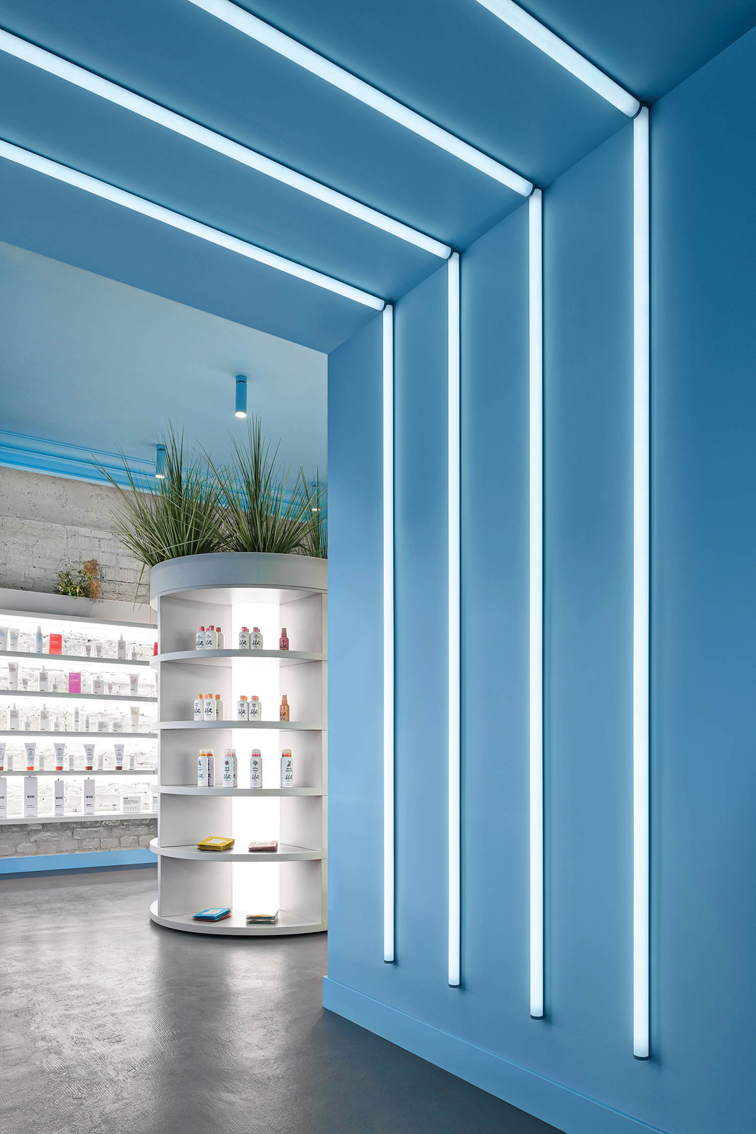 Temproject Designs Mila's Beauty, a Cosmetics Store and Café