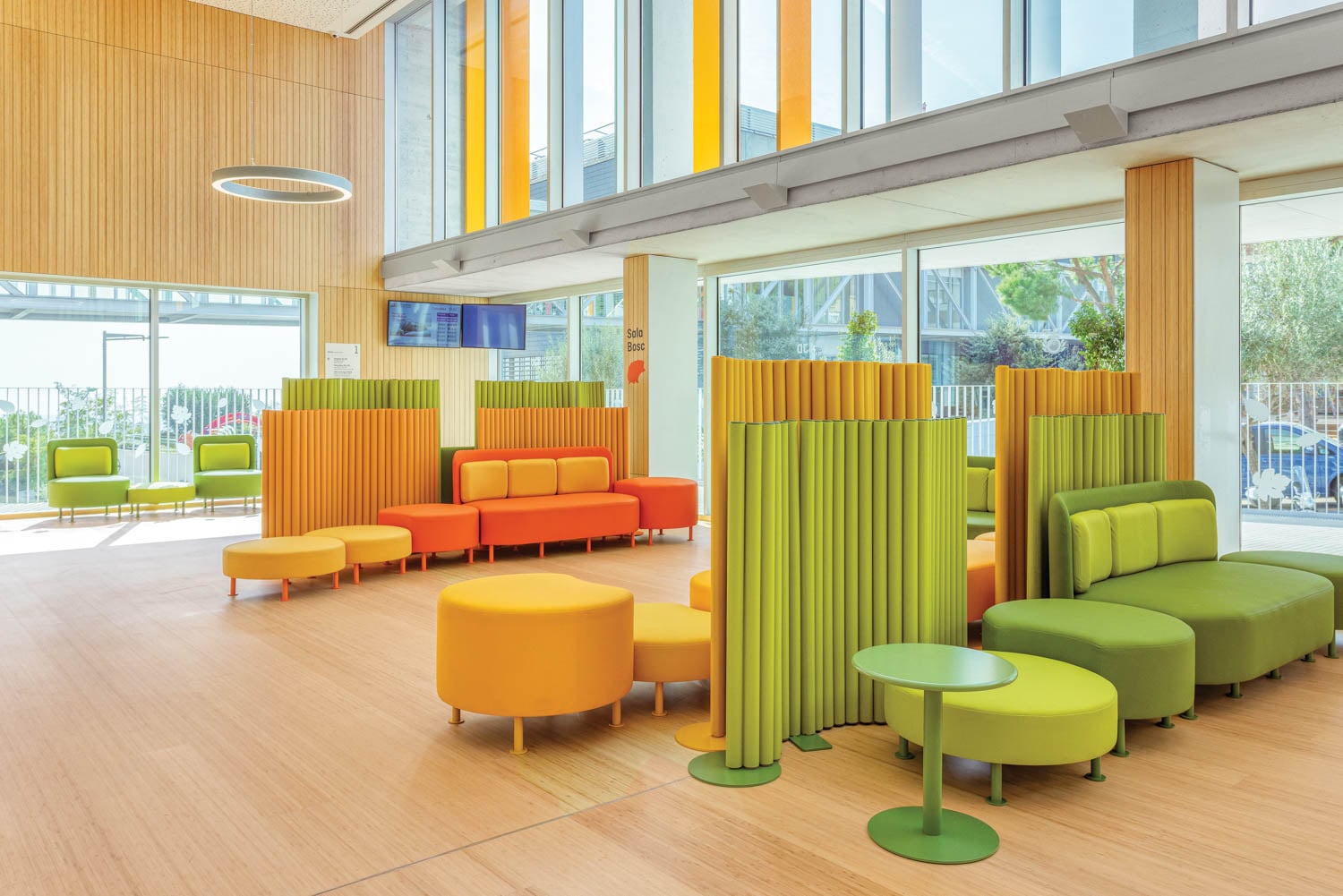 A Pediatric Cancer Center in Spain Brings the Outdoors In