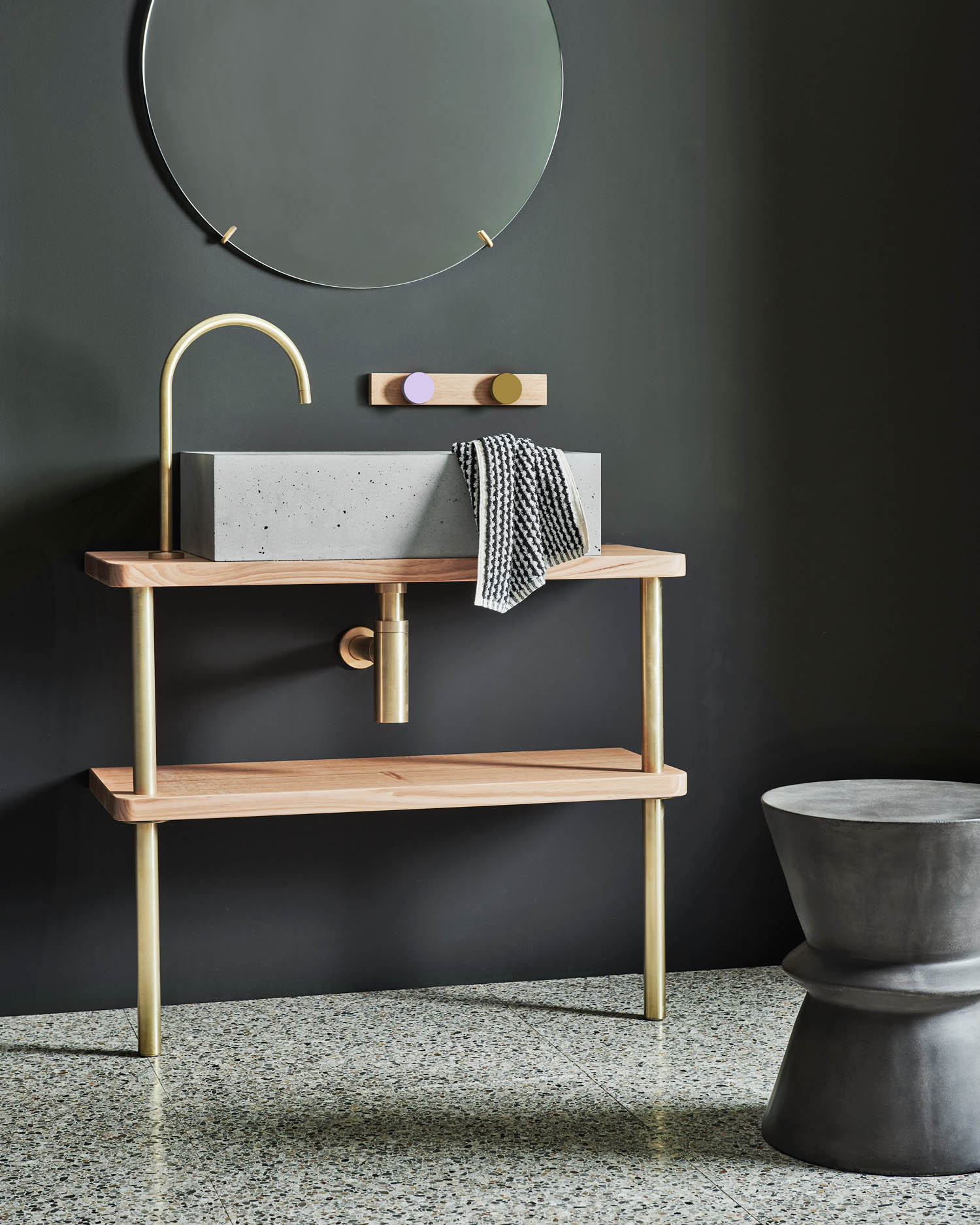 Wood Melbourne Brings Postmodern Pop to the Bathroom