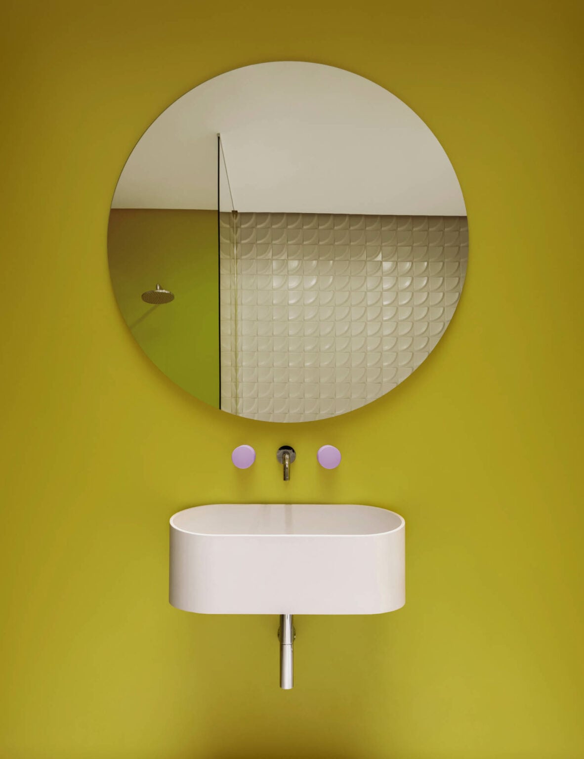 Wood Melbourne Brings Postmodern Pop to the Bathroom