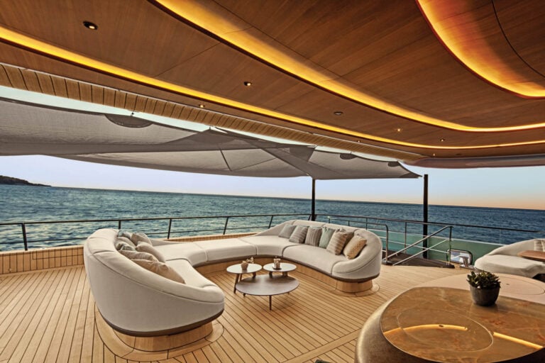 Jouin Manku's Debut Super Yacht Sets Sail