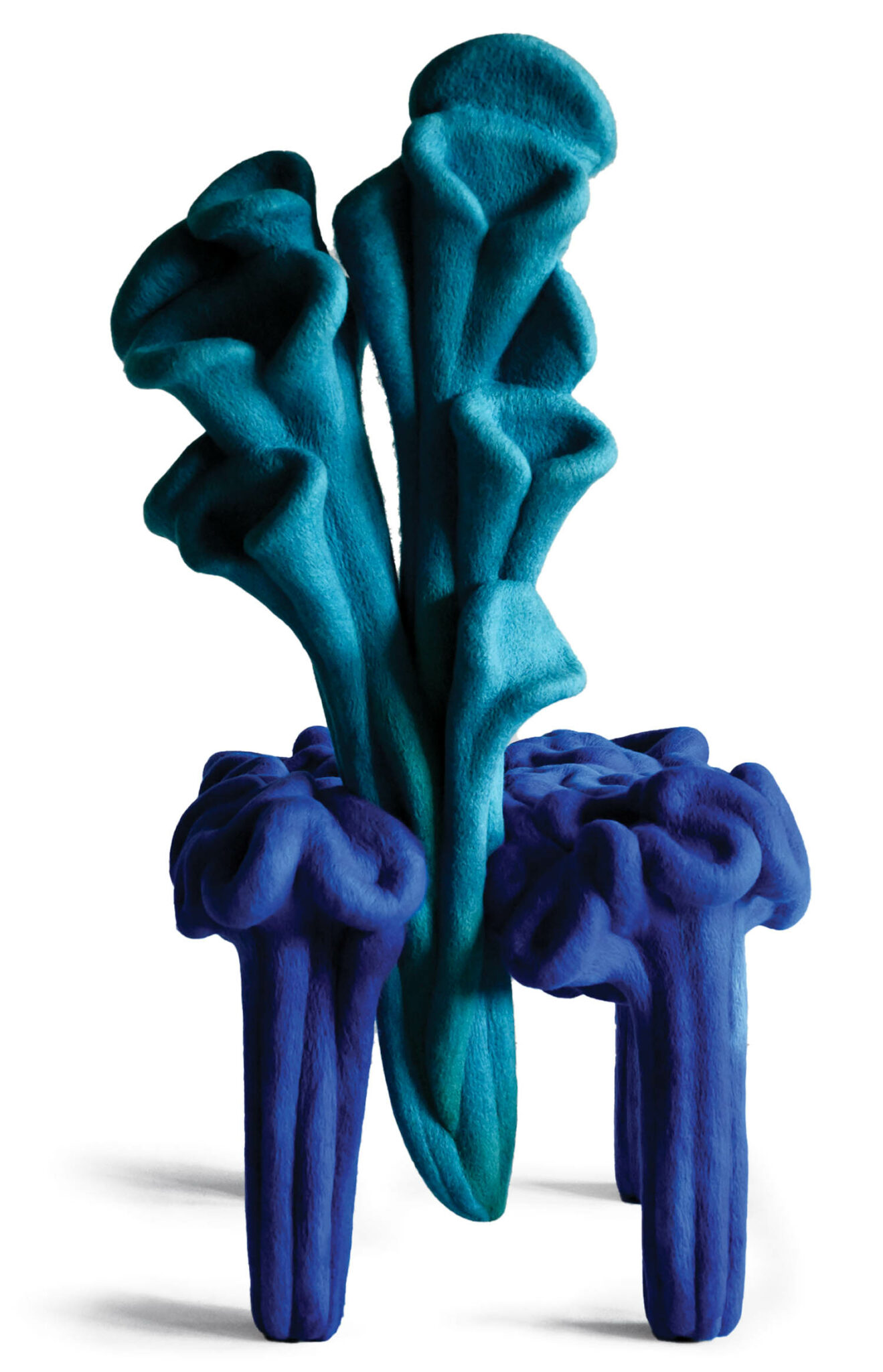 Liam Lee's Debut Solo Exhibition Features Otherworldly Seating