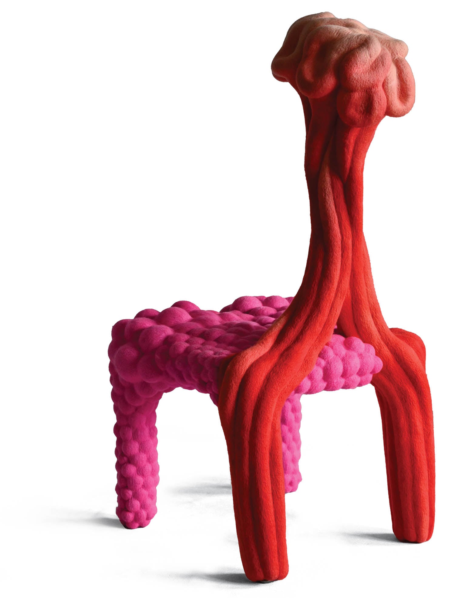 Liam Lee's Debut Solo Exhibition Features Otherworldly Seating