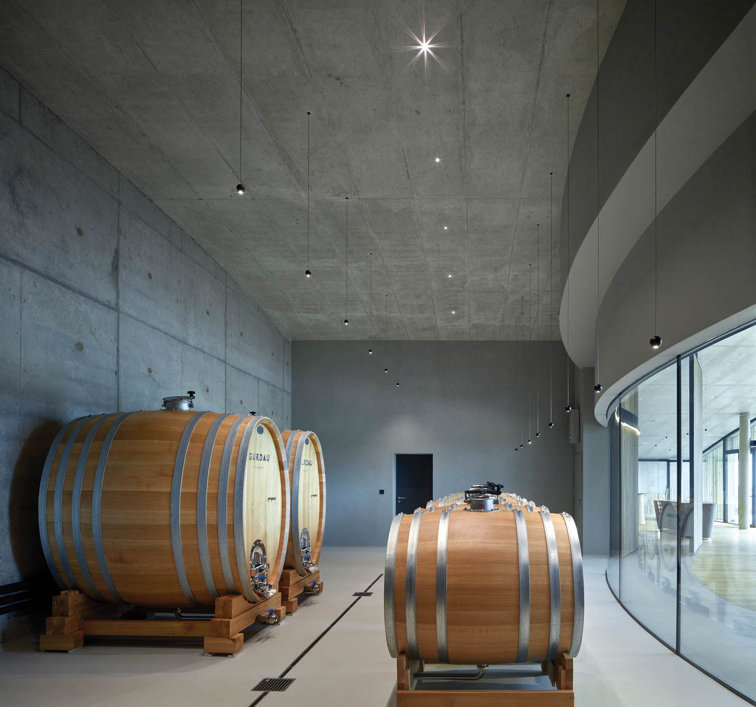 The Architecture of a Winery in Czechia Fosters Its Growth