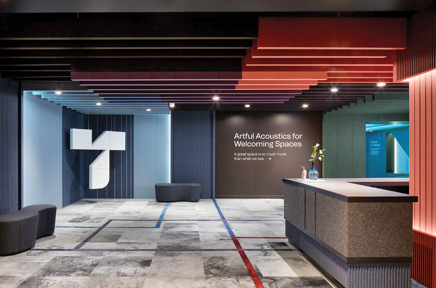 Inside the Turf Experience Center in Chicago