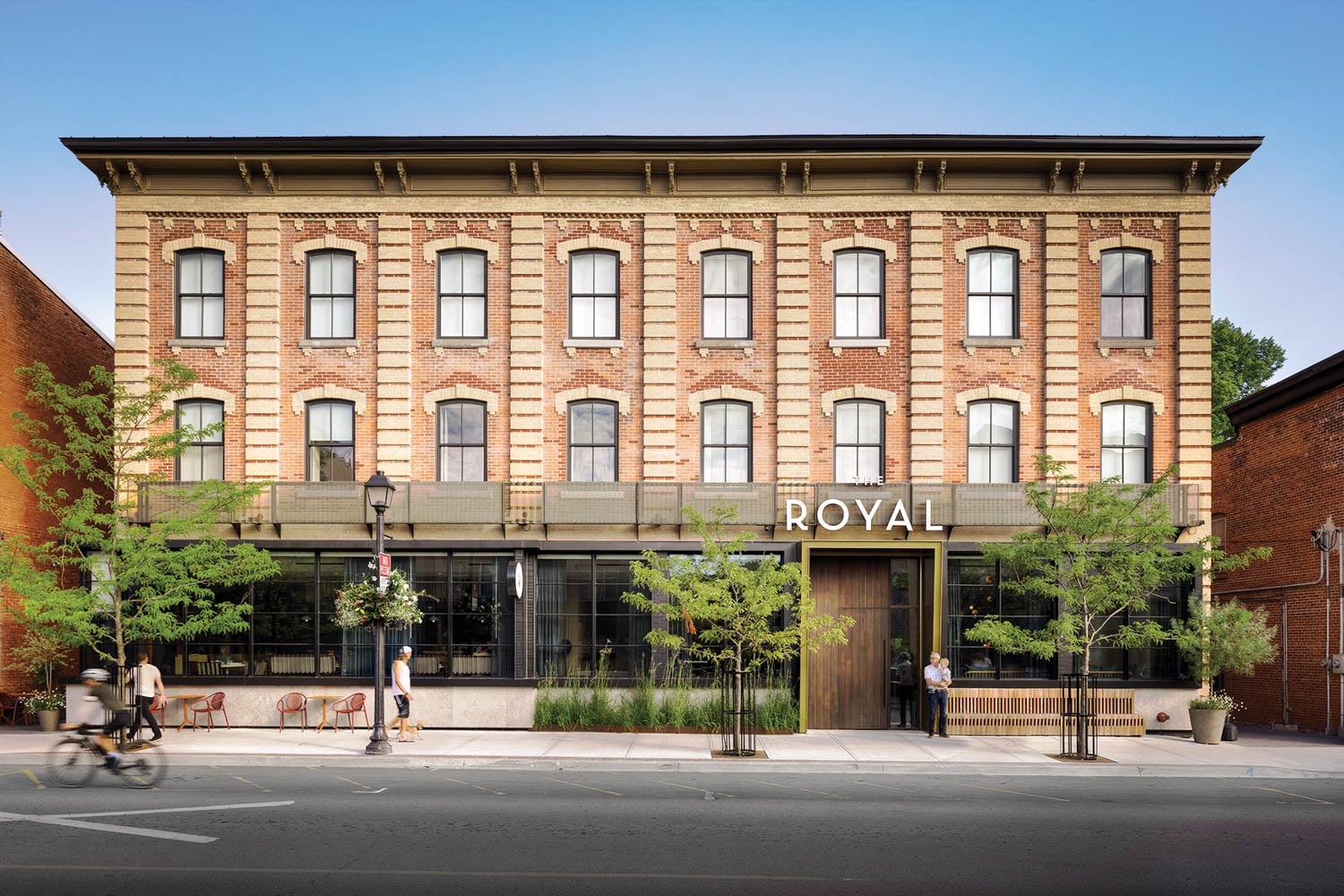 A Centuries-Old Structure is Transformed into the Royal Hotel