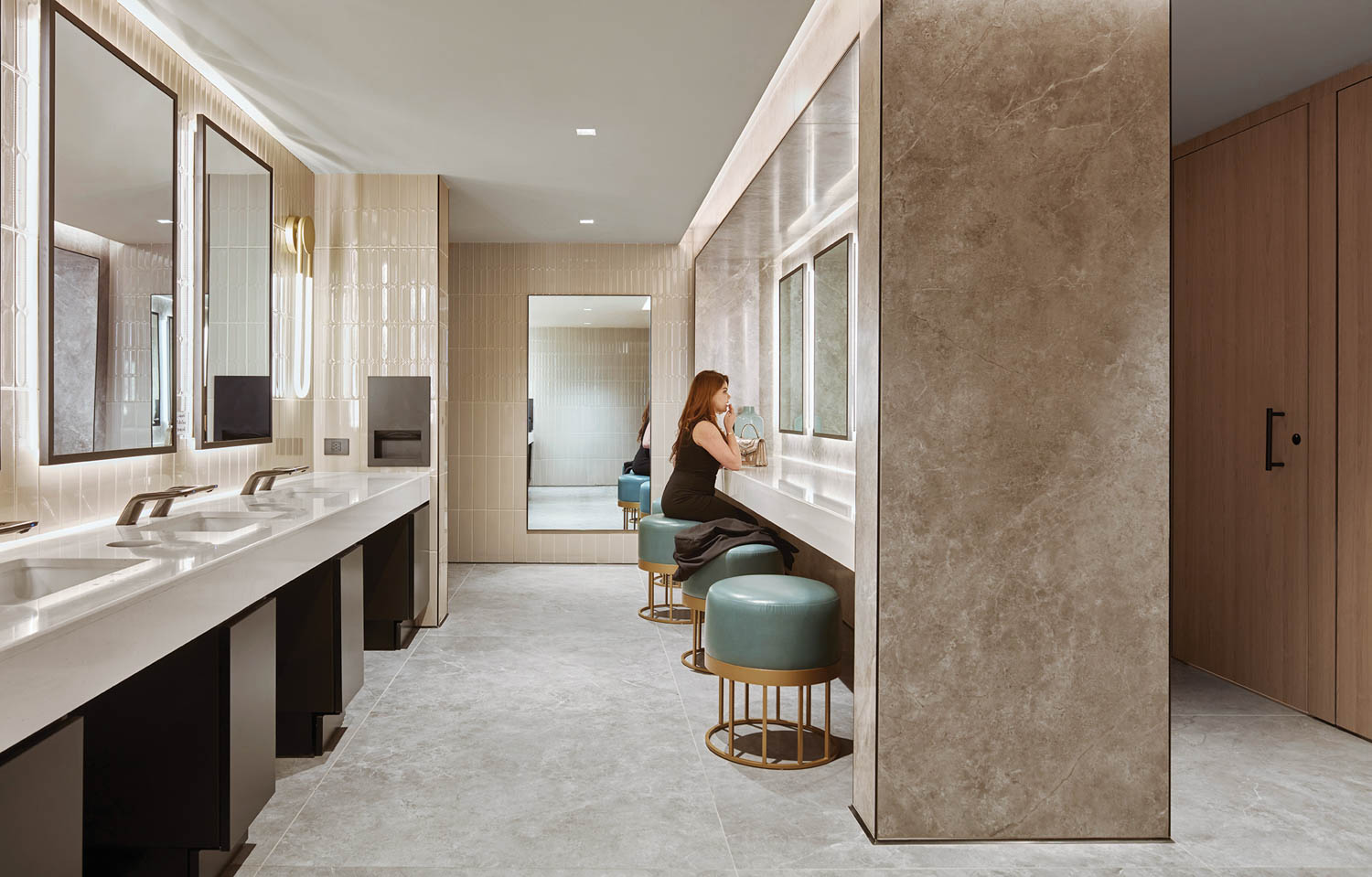 Unwind in the Chase Sapphire Lounge at LaGuardia Airport