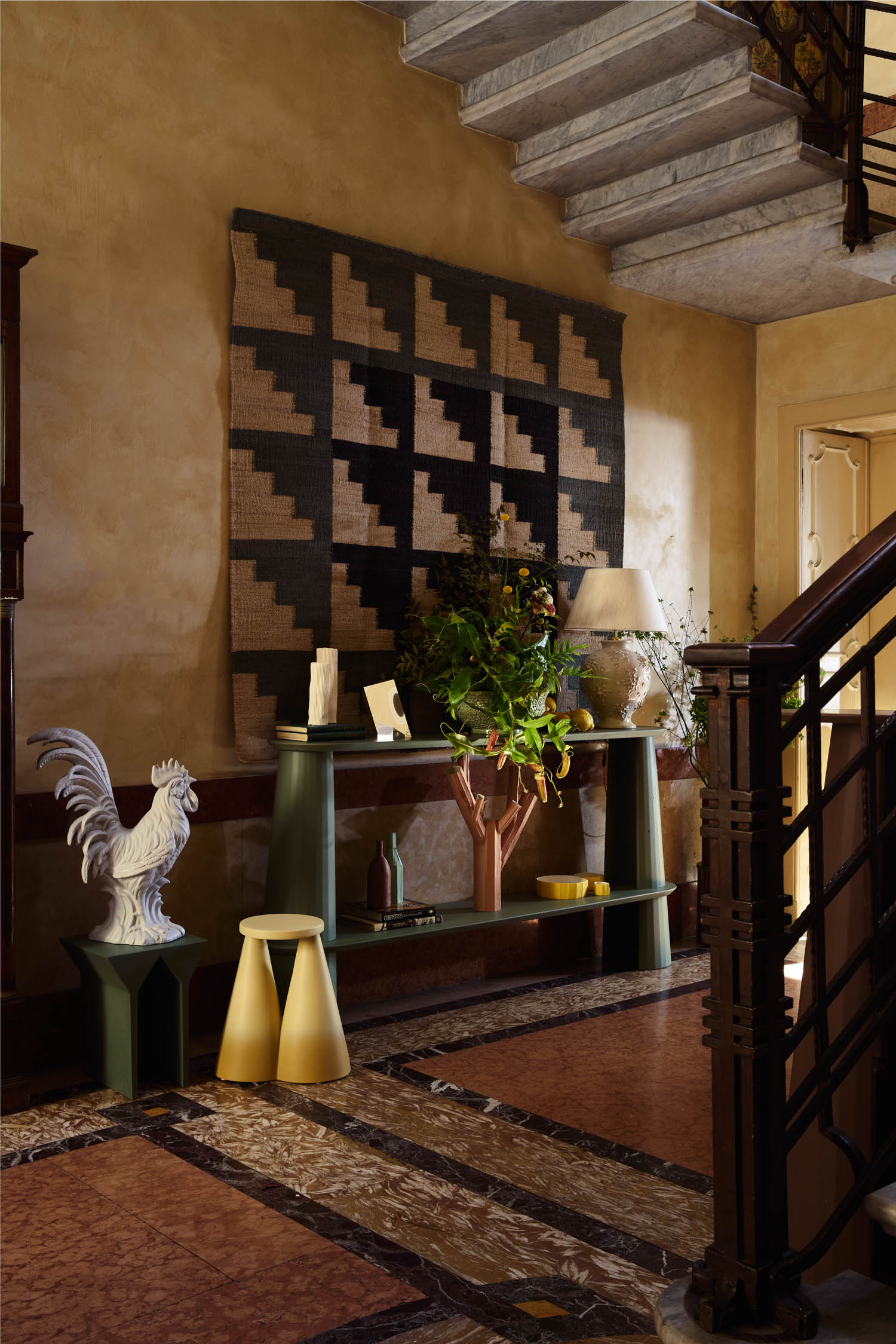 Inside a 1930s Mansion Turned Eclectic Show House in Milan