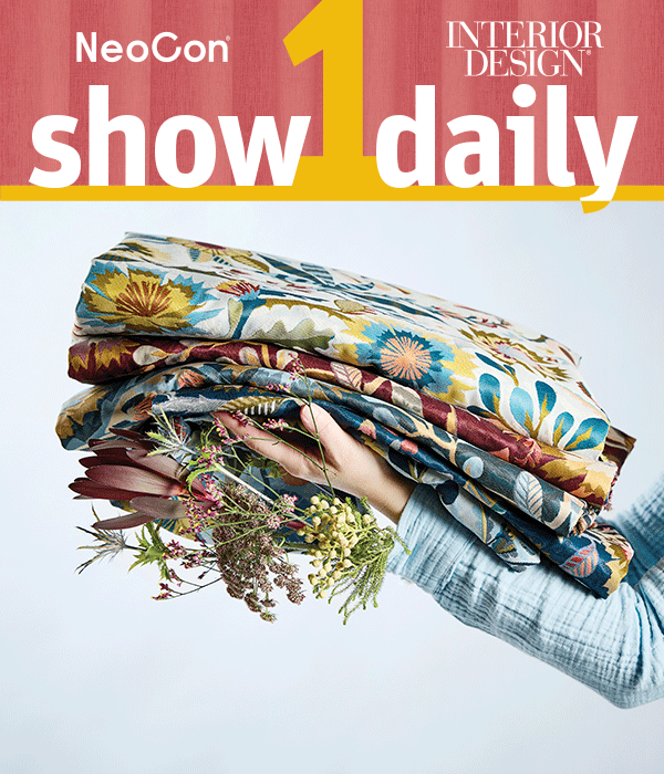 Don't Miss Interior Design’s NeoCon Show Daily, Day 1