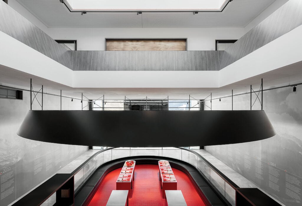 The Loacker Austria Flagship Draws On Its Signature Wafer Design